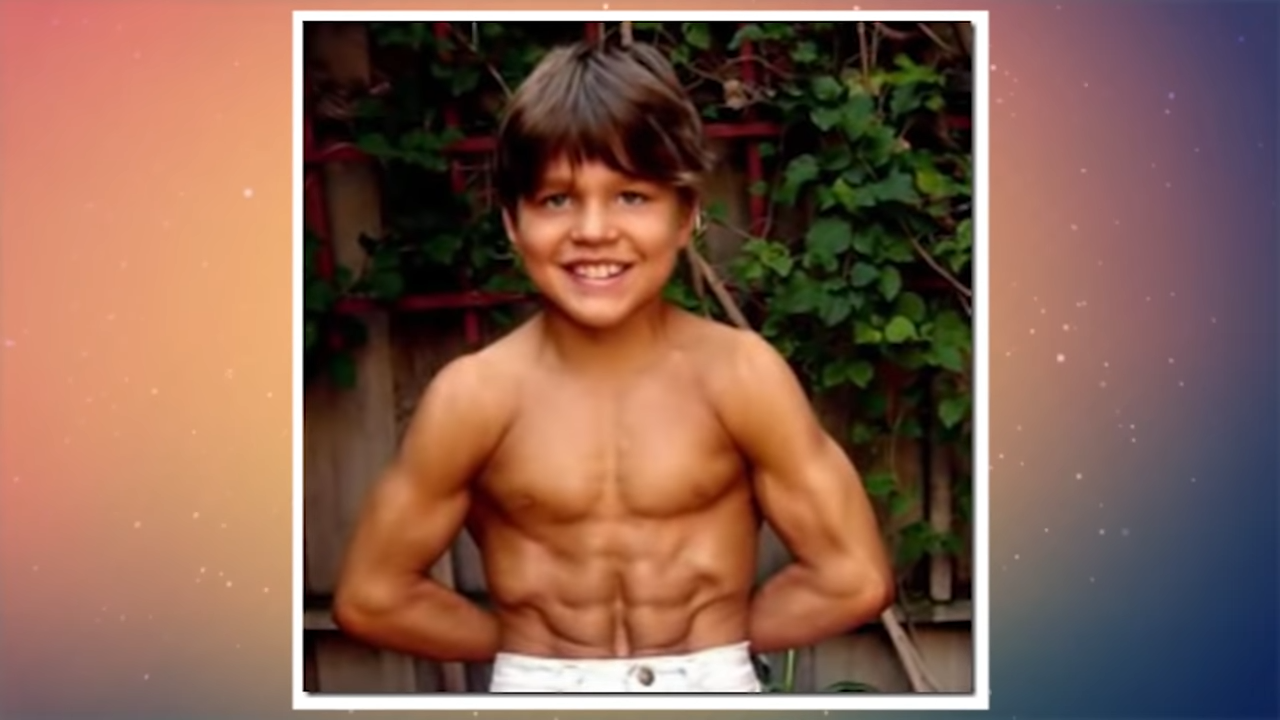 He was called the strongest child in the world. How does the "jock boy ...