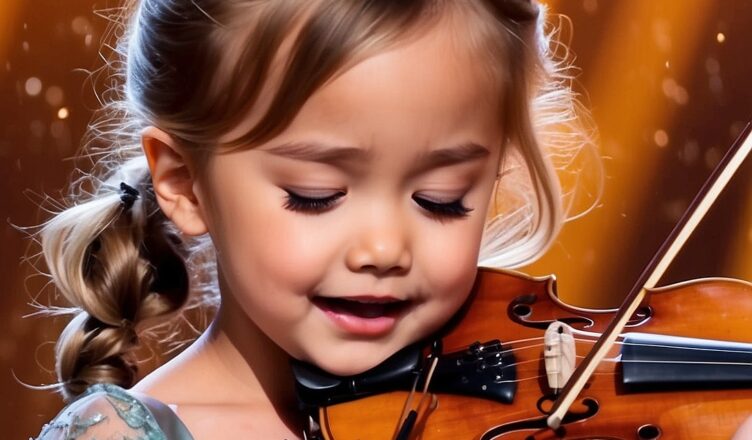 5-year-old Youlan Lin’s breathtaking violin performance on Spain’s Got ...