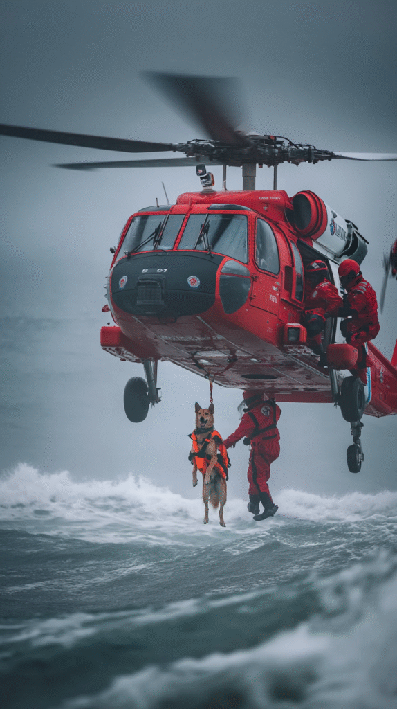 A RESCUE DOG JUMPED FROM A HELICOPTER—AND THEN I REALIZED WHO THEY ...